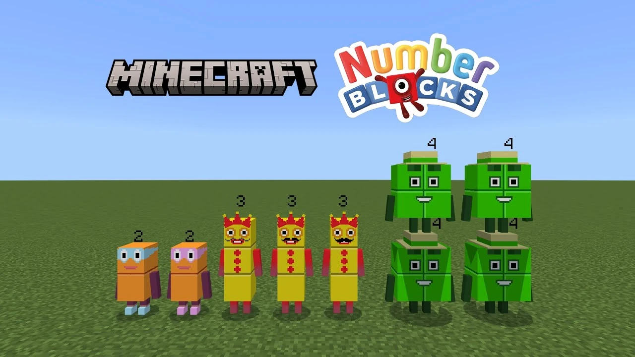 Minecraft Bedrock Numberblocks Addon 1.6.6 Update | Fandom