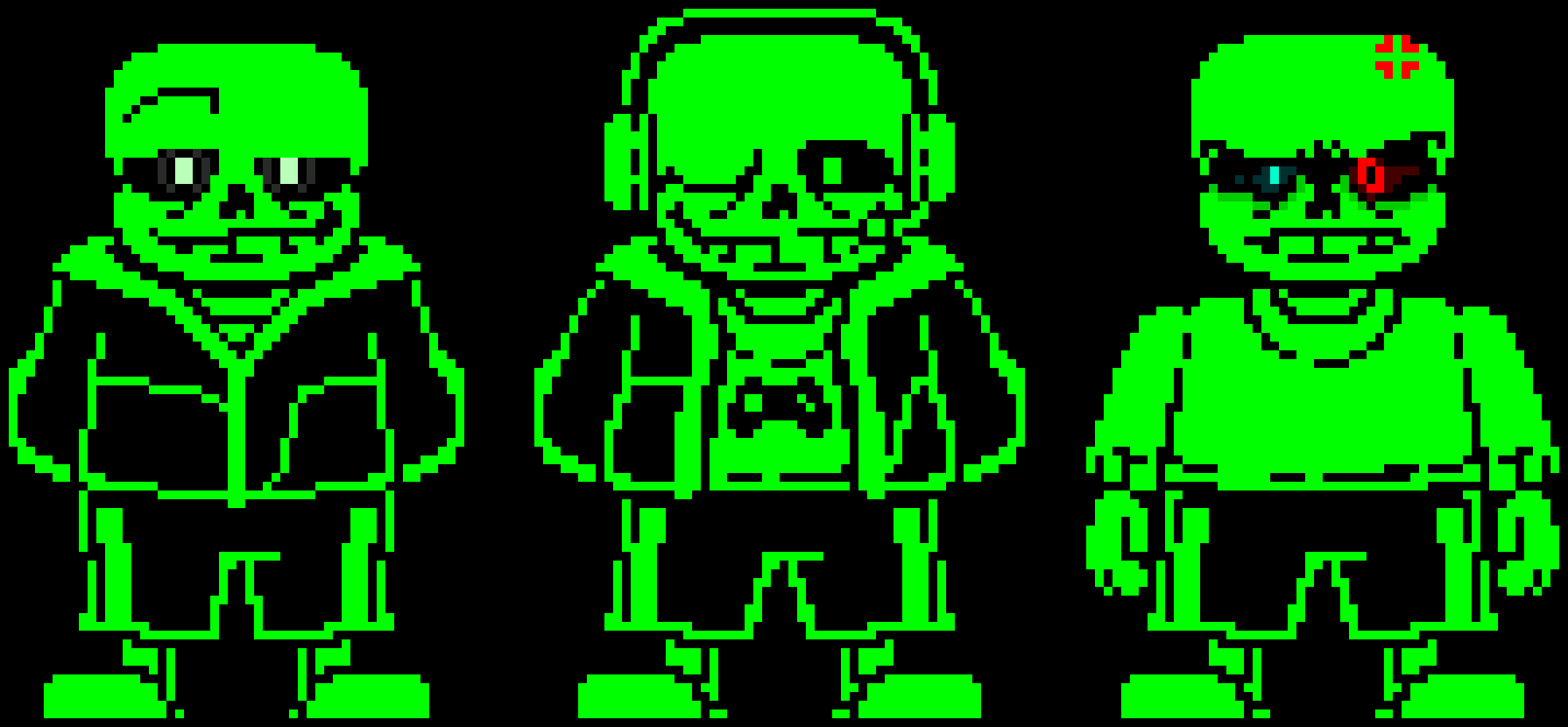 Green Sans!Karmatic time trio Phase 1...!!?!?!?!1!?!?!? | Fandom
