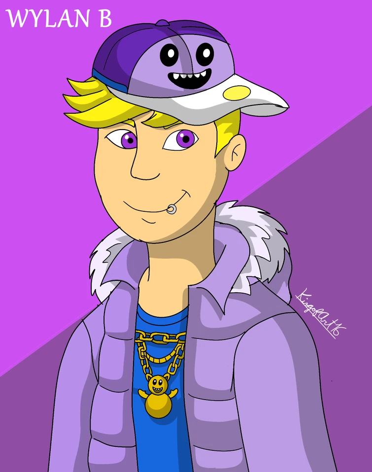 My style of Wylan B. It's already been added onto his fanart gallery ...