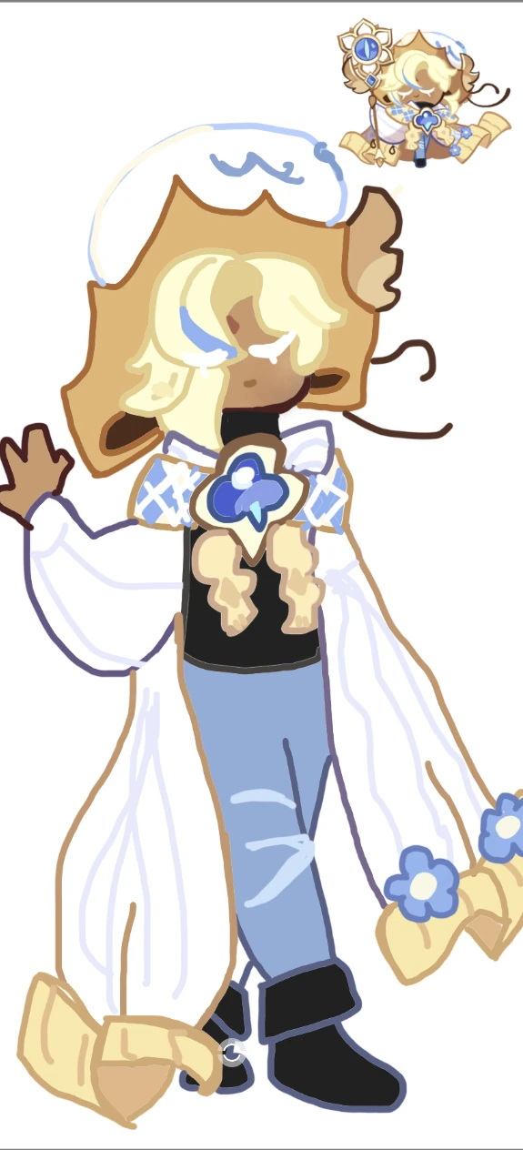 Pastel blue as human | Fandom