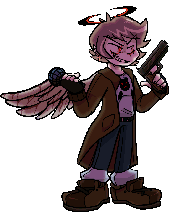 My Favorite Friday Night Funkin' Villain: Fallen Angel AKA Armaros ...