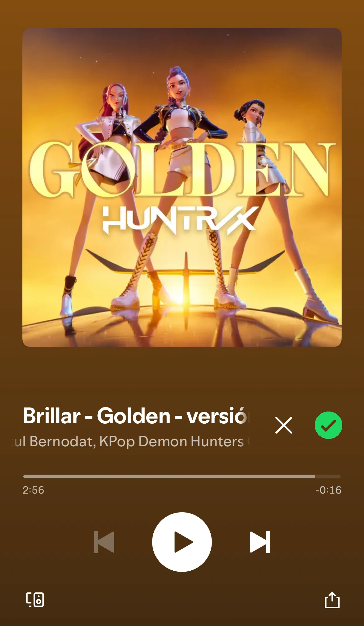 Golden in Spanish is now on Spotify | Fandom