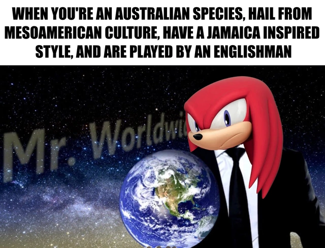 Knuckles is worldwide | Fandom