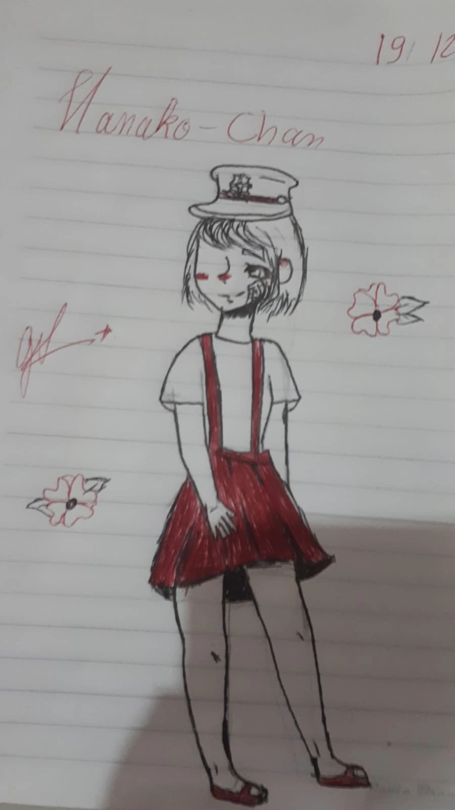 Here's a female hanako drawing that I made :) | Fandom