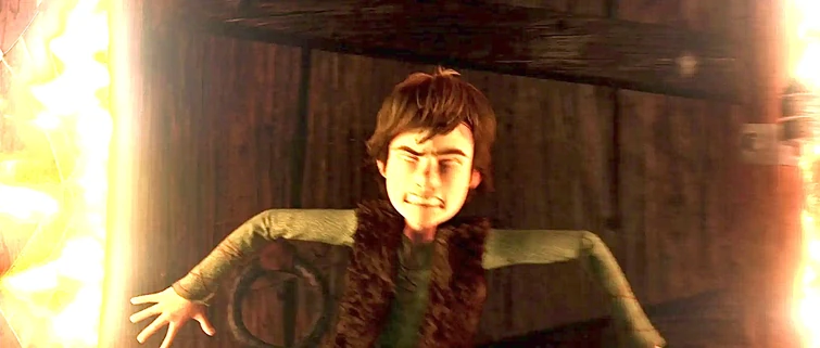 What was the building Hiccup left at the beginning of the first film ...