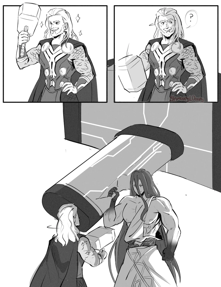 Record of ragnarok thor vs Marvel cinematic universe, thor | Fandom