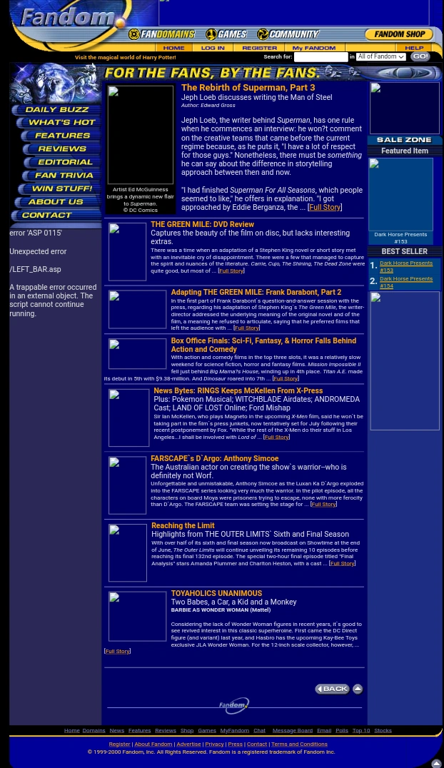 Fandom in 2000 | Fandom