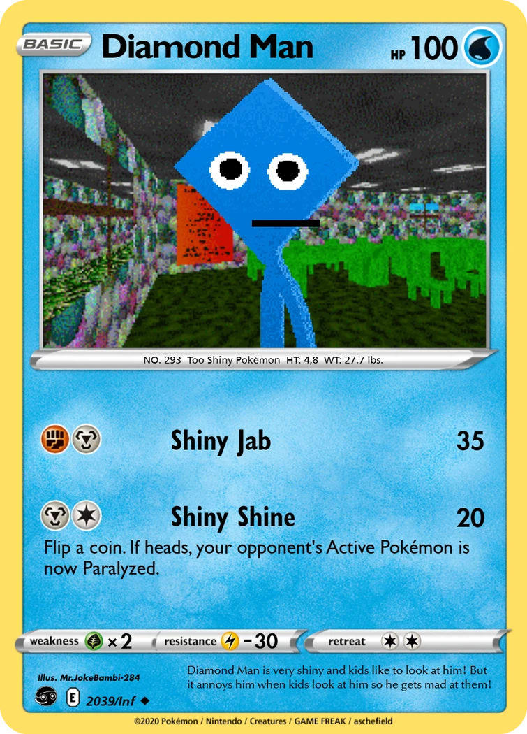 Dave and Bambi Pokémon cards I have no clue which one were on now. | Fandom