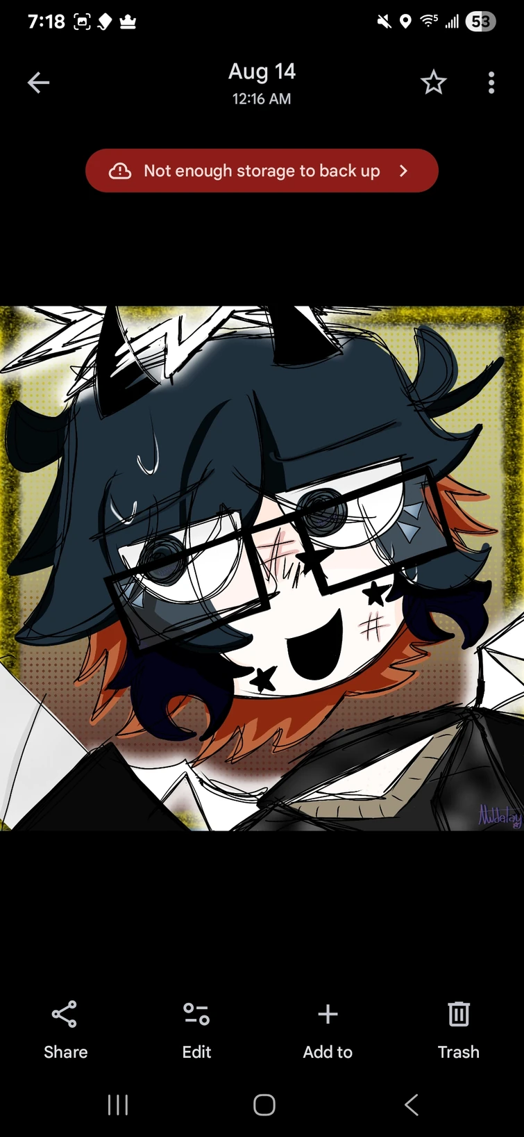 Imma make art of a wikian ig (like their Roblox Avatar or smth in their ...