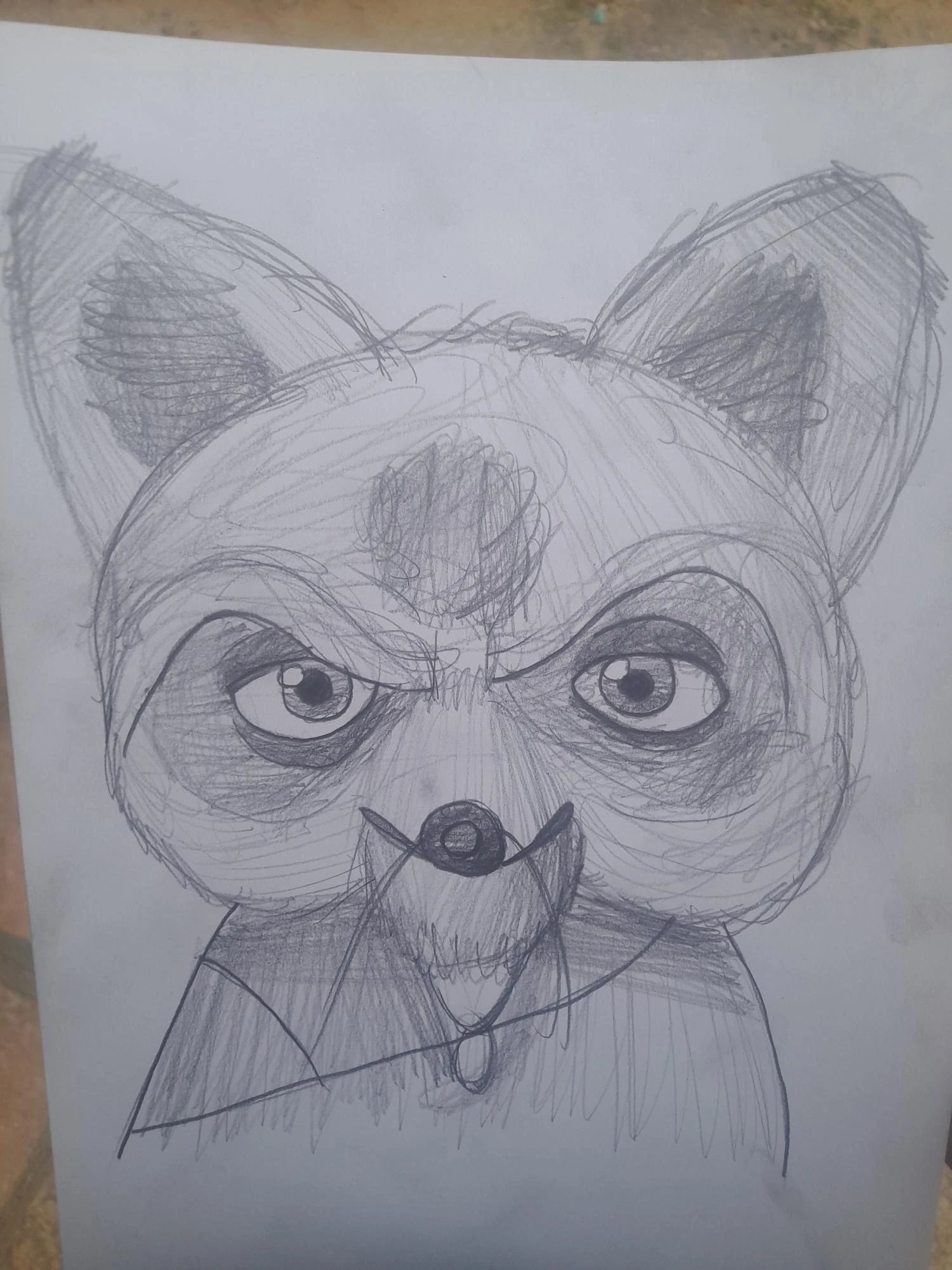 My sketch of Master Shifu | Fandom