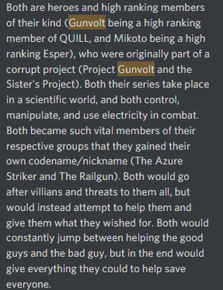 Mikoto Misaka VS Gunvolt: Railgunvolt (A Certain Magical Index VS Azure ...