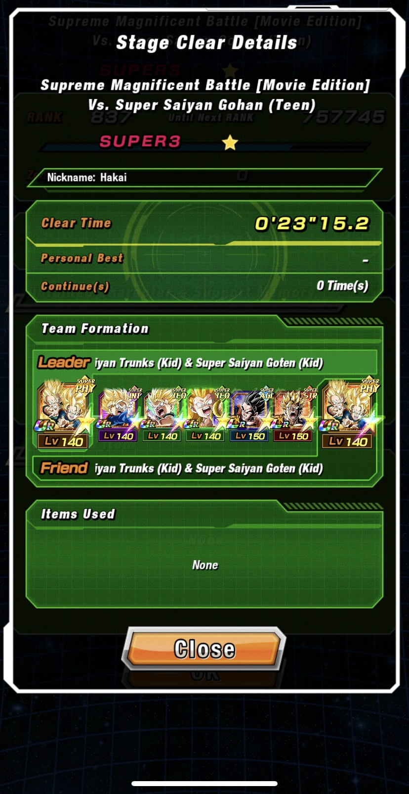 SMB (movie edition) stage 6 (hybrid saiyan mission) and stage 7 ...