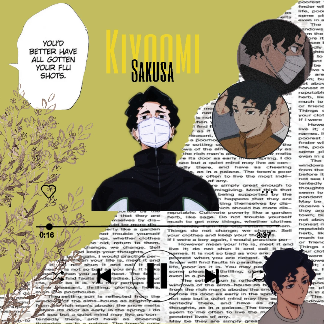 Haikyuu edits pt.9(Kiyoomi Sakusa) | Fandom