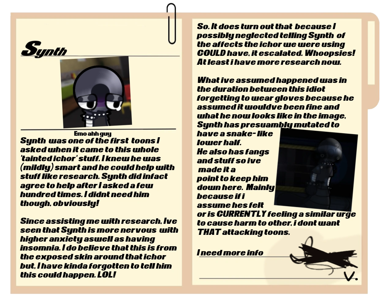 (On an unrelated note to what i posted earlier-) | Fandom