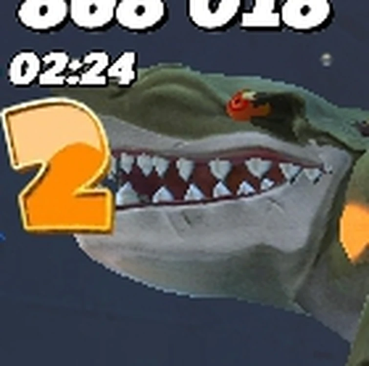 I was jsut going to eat an enemy atomic shark and lol, what happened to ...