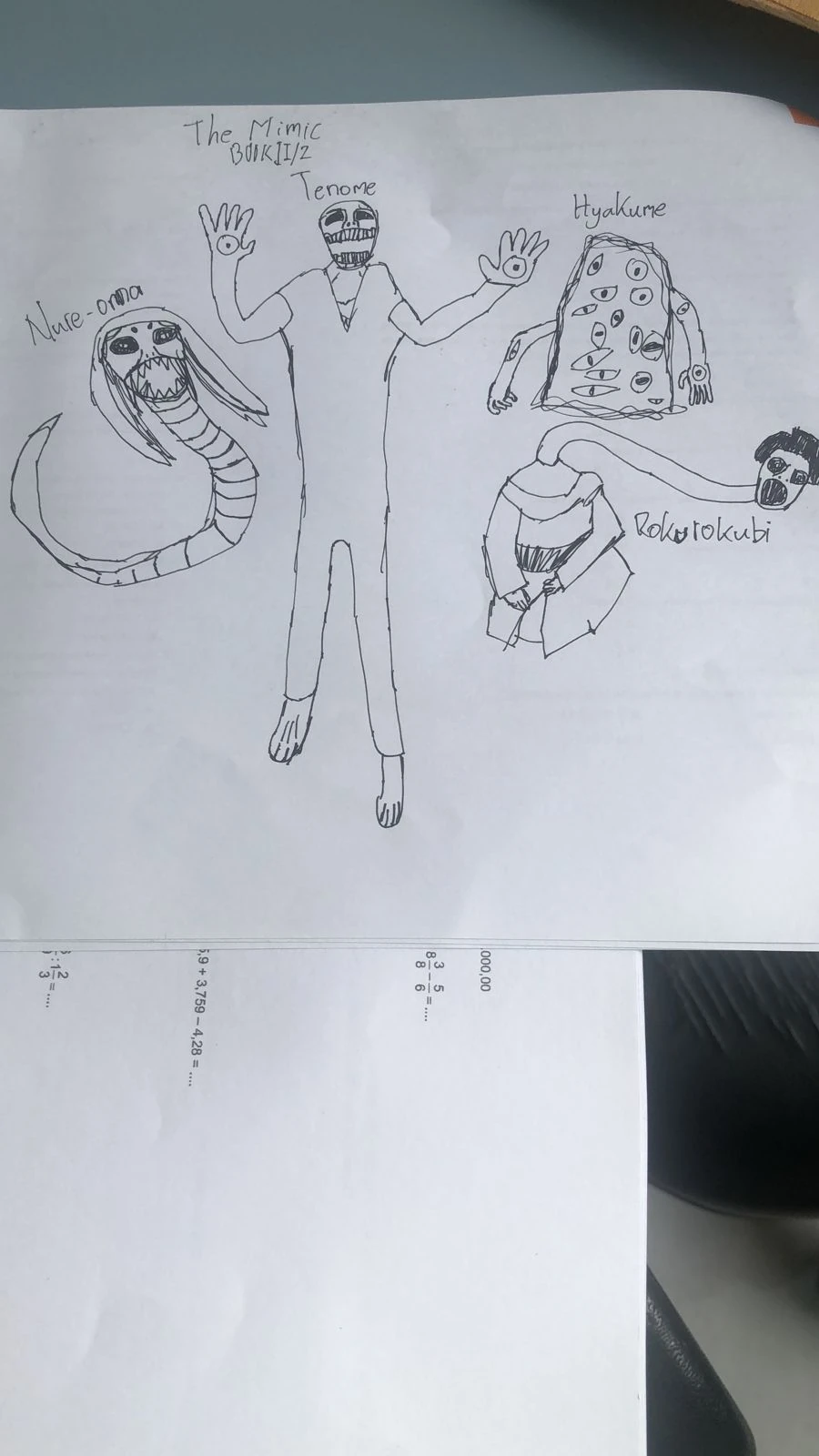 The mimic book 2 drawings i attempted | Fandom