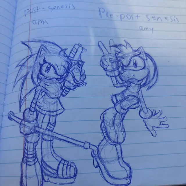 PRE-POST GENESIS AMY and FAITH THE RABBIT | Fandom