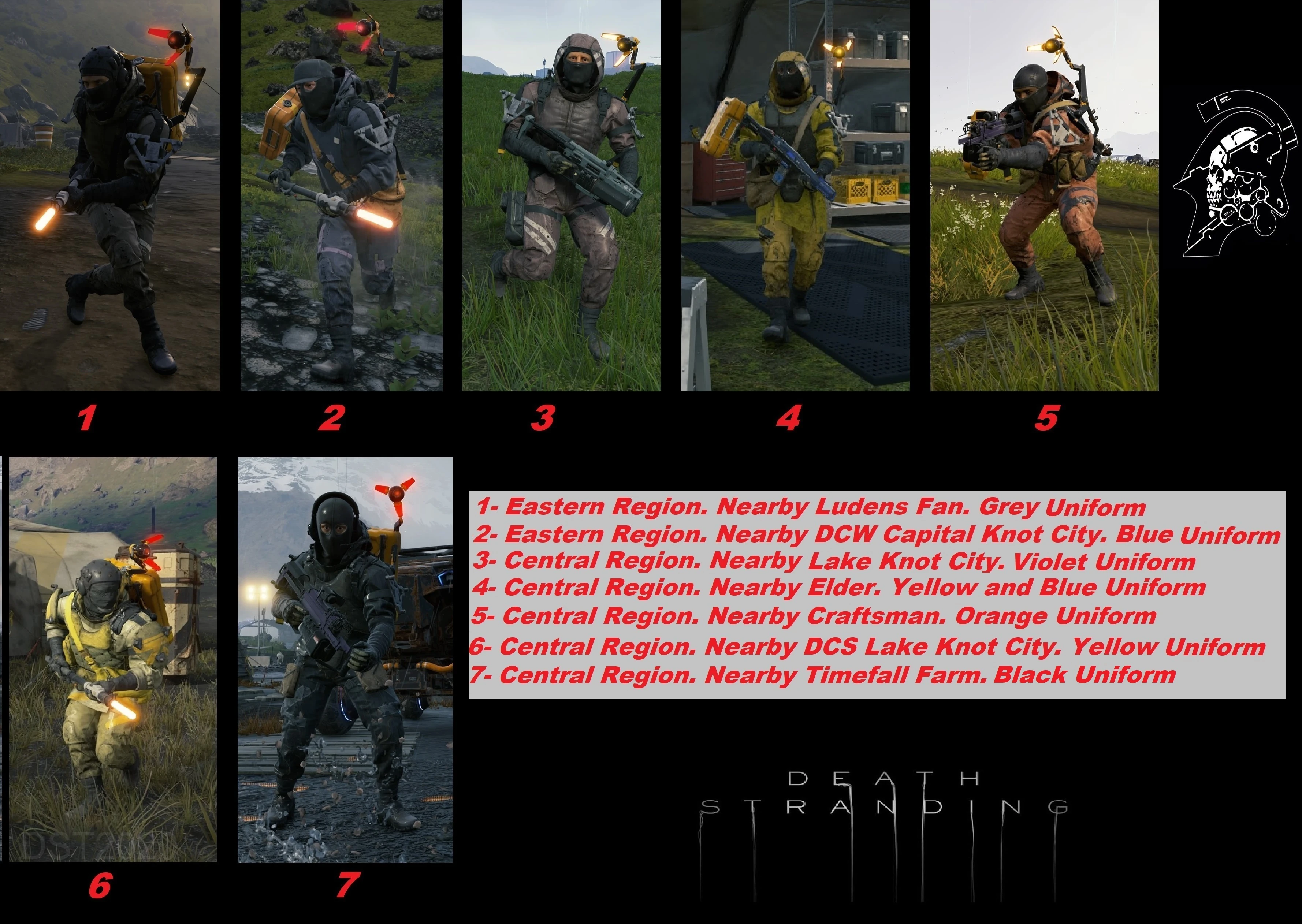 MULEs Locations and Different Colors | Fandom