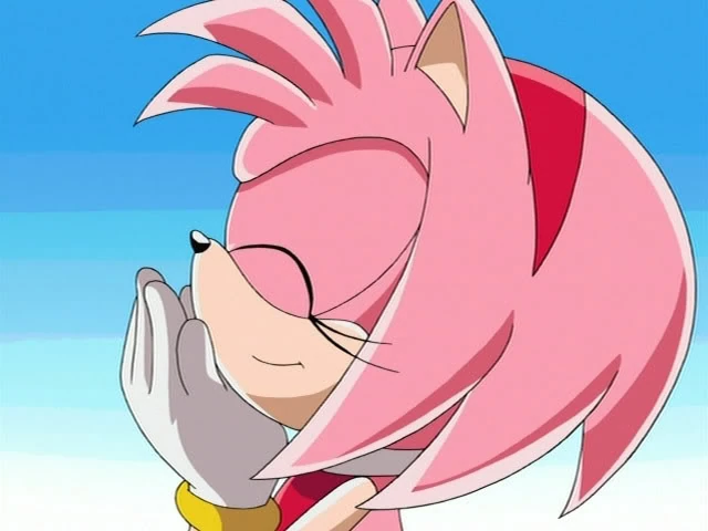 i'll admit that i simp Amy Rose, but you have to agree she deserves it ...