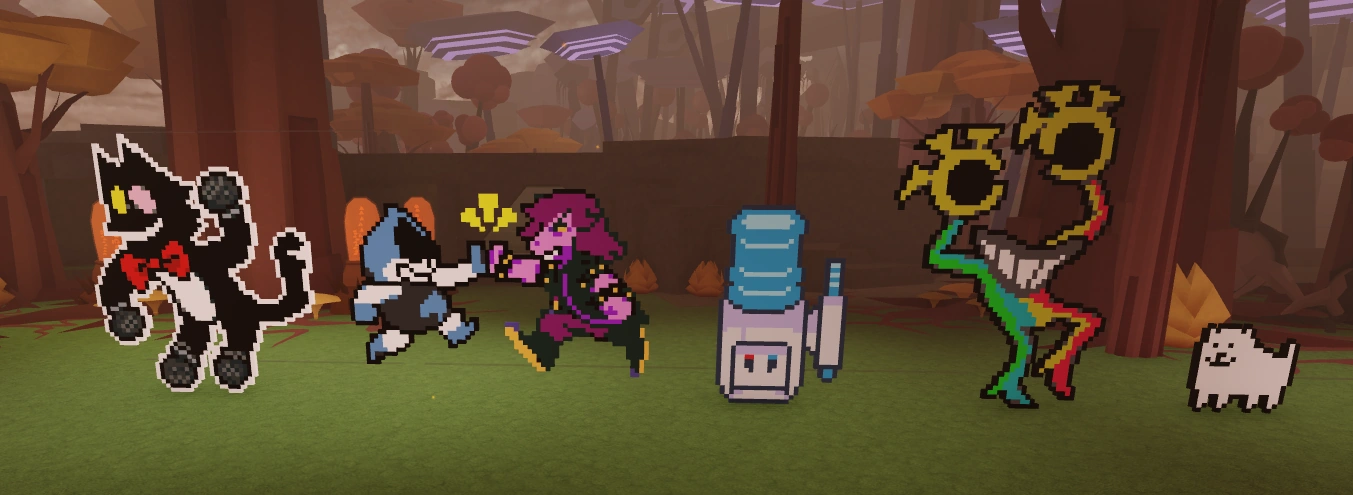 some more deltarune pixel art + my own original pixel art | Fandom