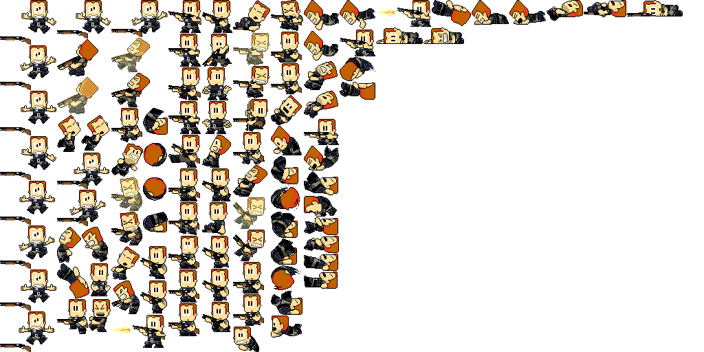 Shotgun Soldier sprite sheet (beta version) | Fandom
