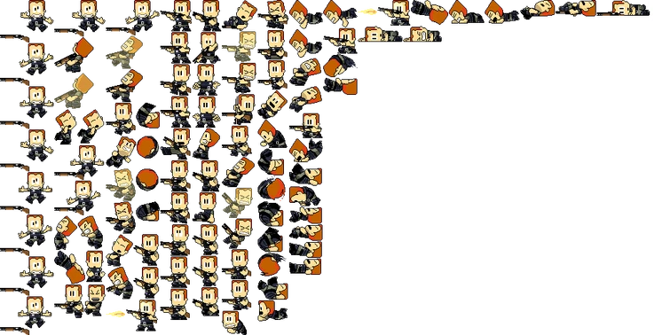 Shotgun Soldier sprite sheet (beta version) | Fandom