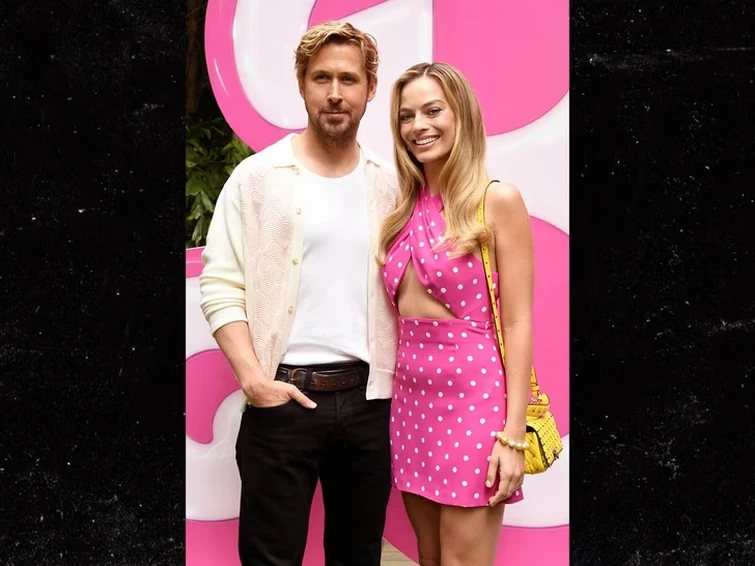 MARGOT ROBBIEONLY 1 ON THEME FOR 'BARBIE' PRESS ...Everyone Else Missed ...