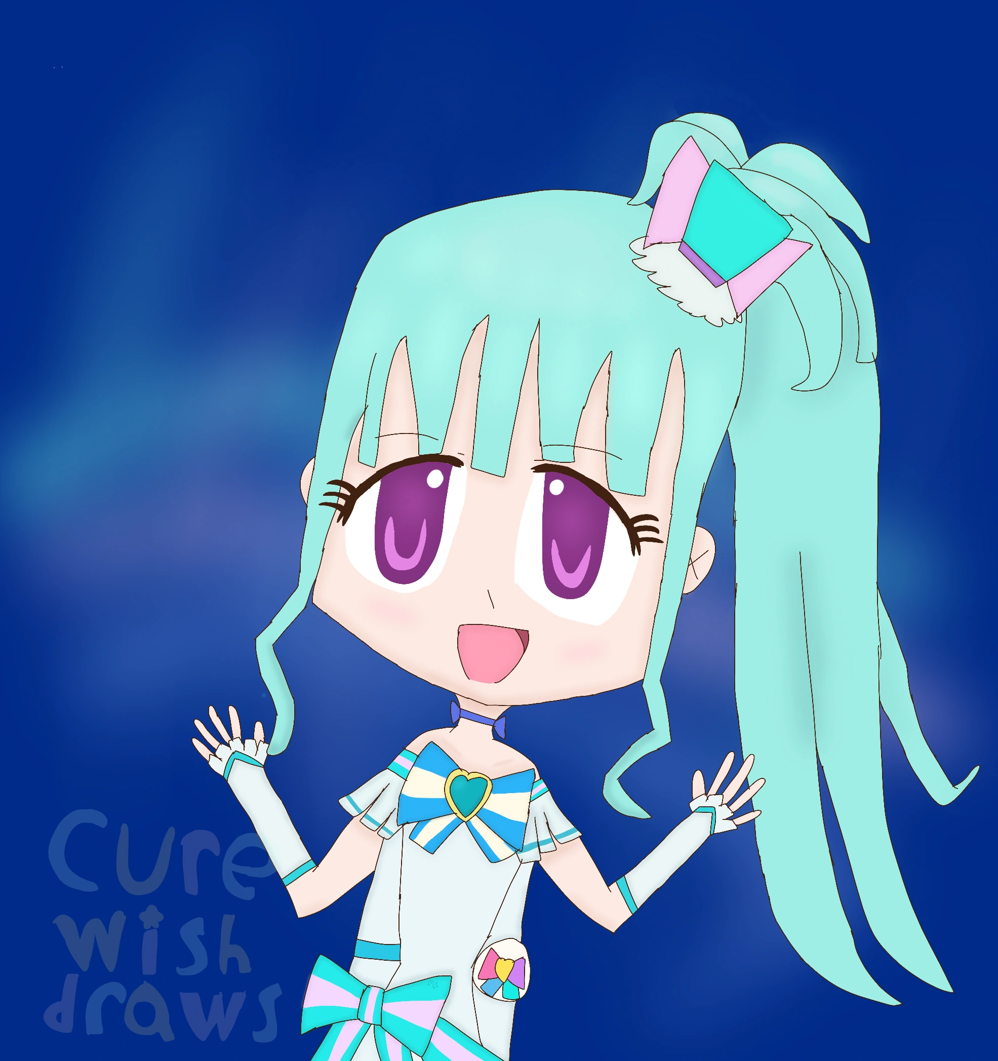 Cure Lillian fan art | Fandom