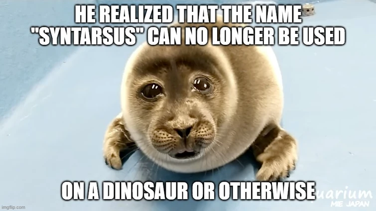 the Syntarsus/Megapnosaurus story makes me angry... | Fandom