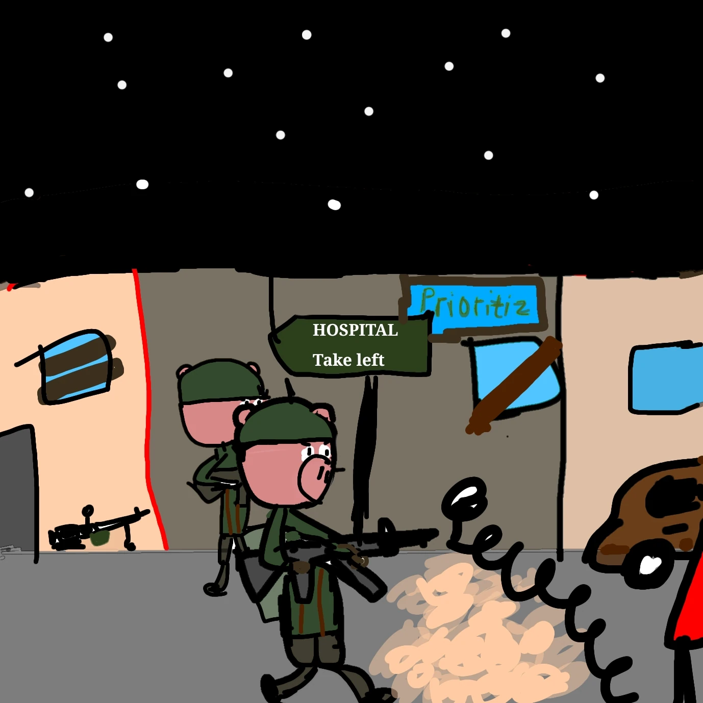 National Guard units of Lucella deployed in a small checkpoint | Fandom