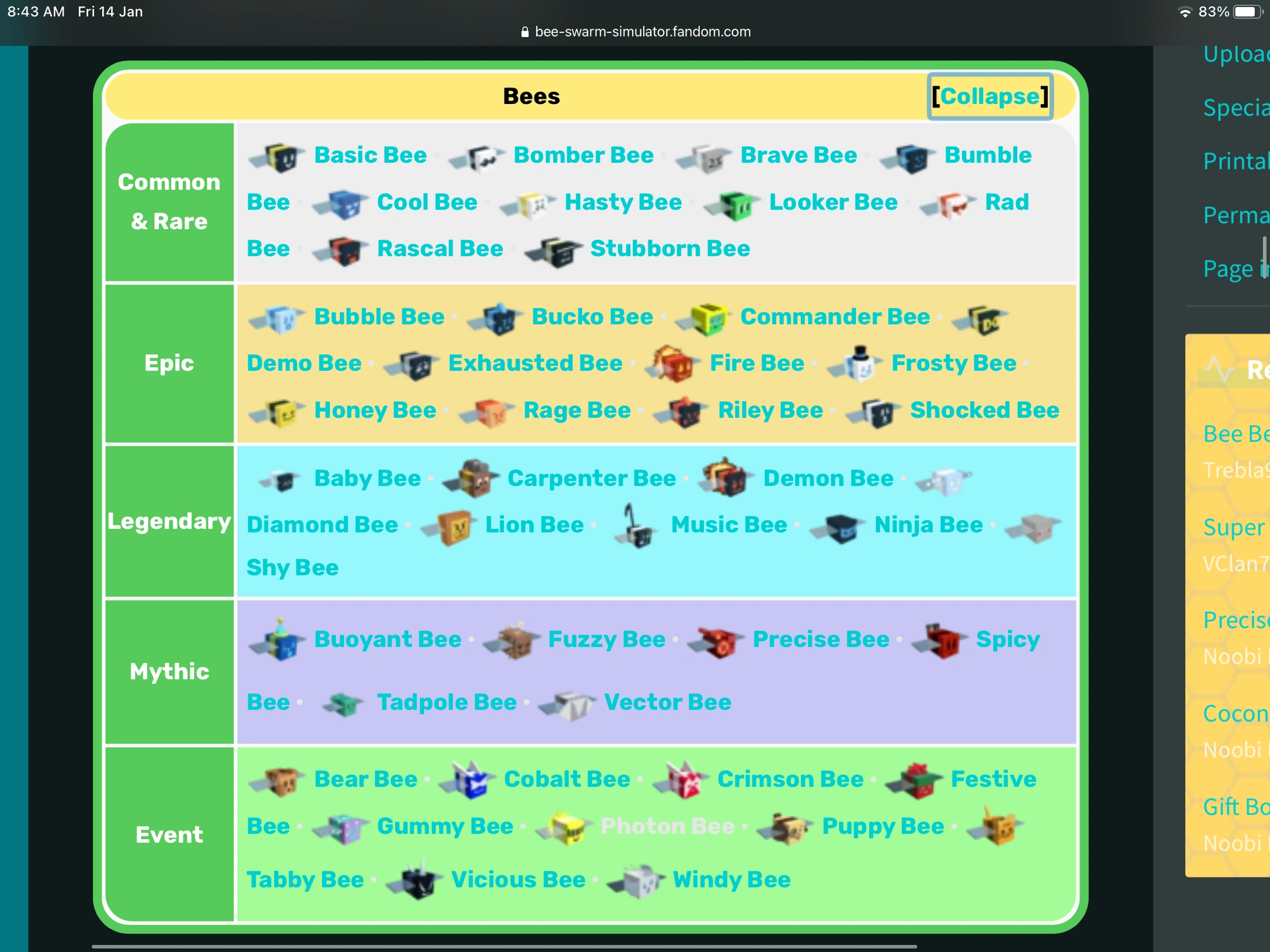 Bee Polls lol | Fandom