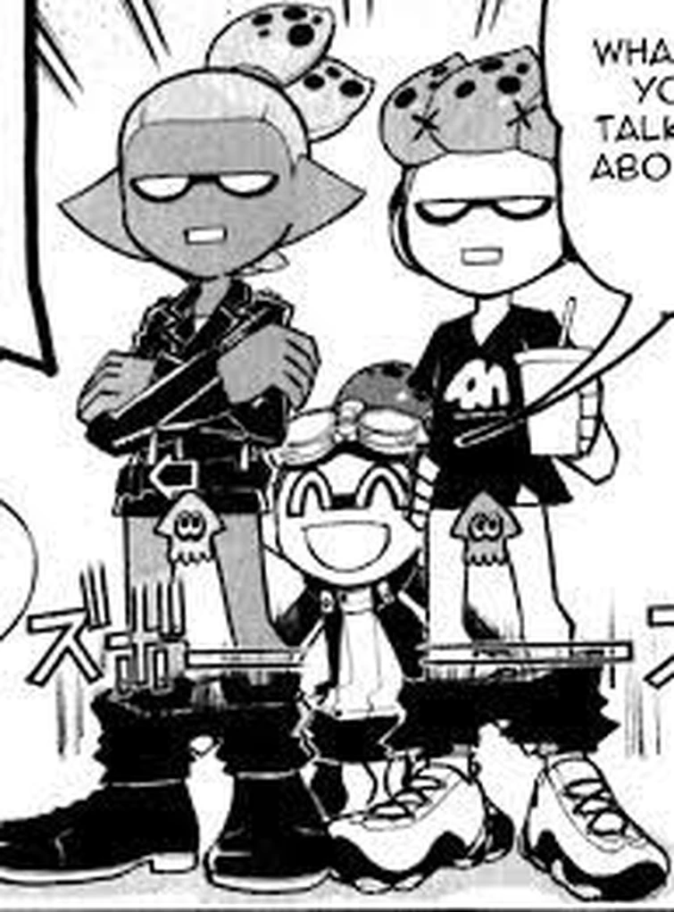 Splatoon manga no pants compilation | Fandom