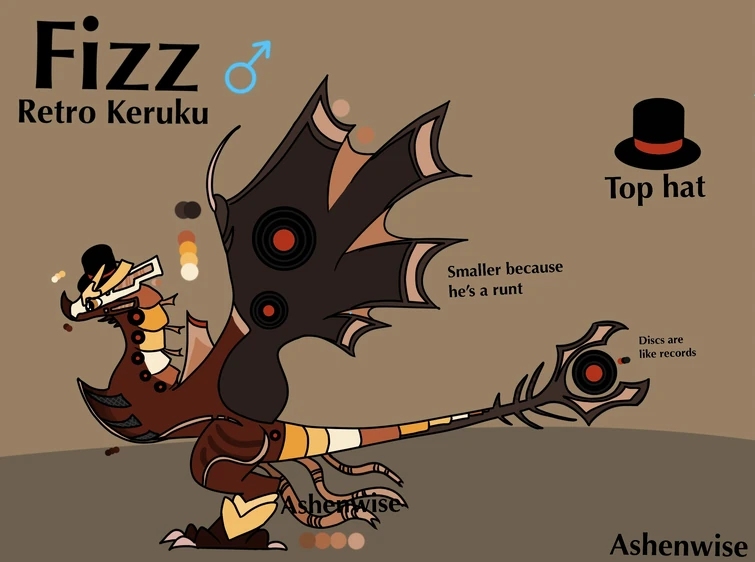 Fizz finally got a reference and backstory post and it only took him ...