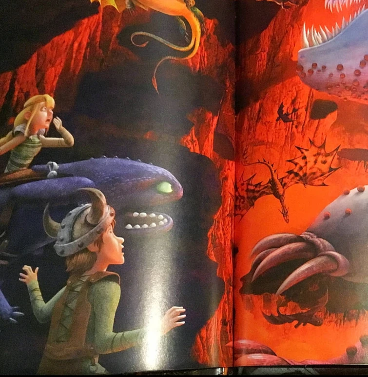I found something in a post about a book from HTTYD: two other night ...