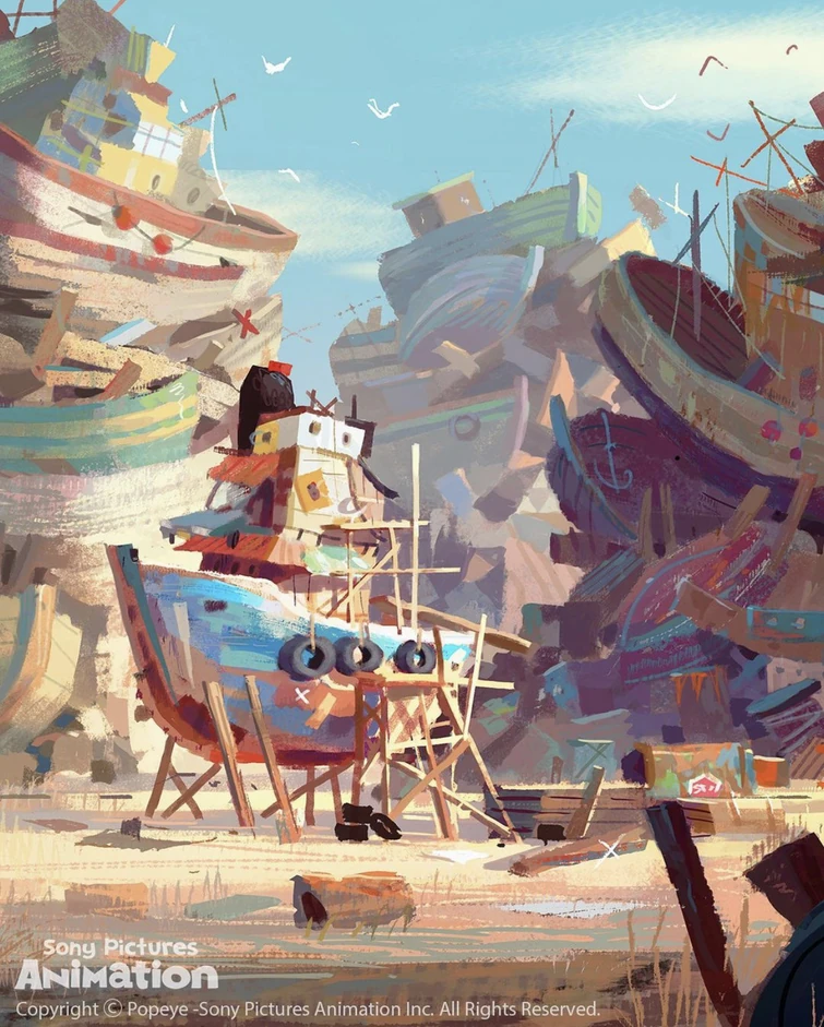 Popeye Concept art (part 9) | Fandom