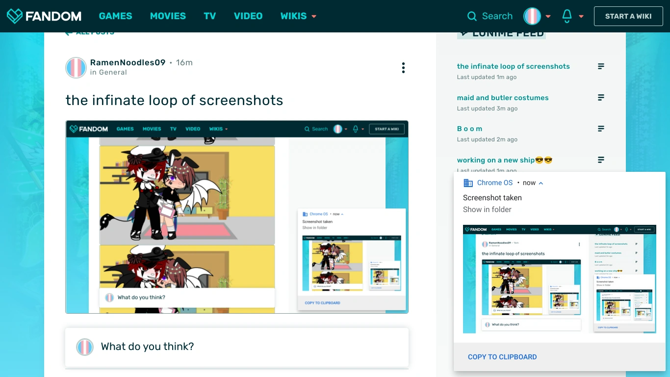 the infinate loop loop loop | Fandom