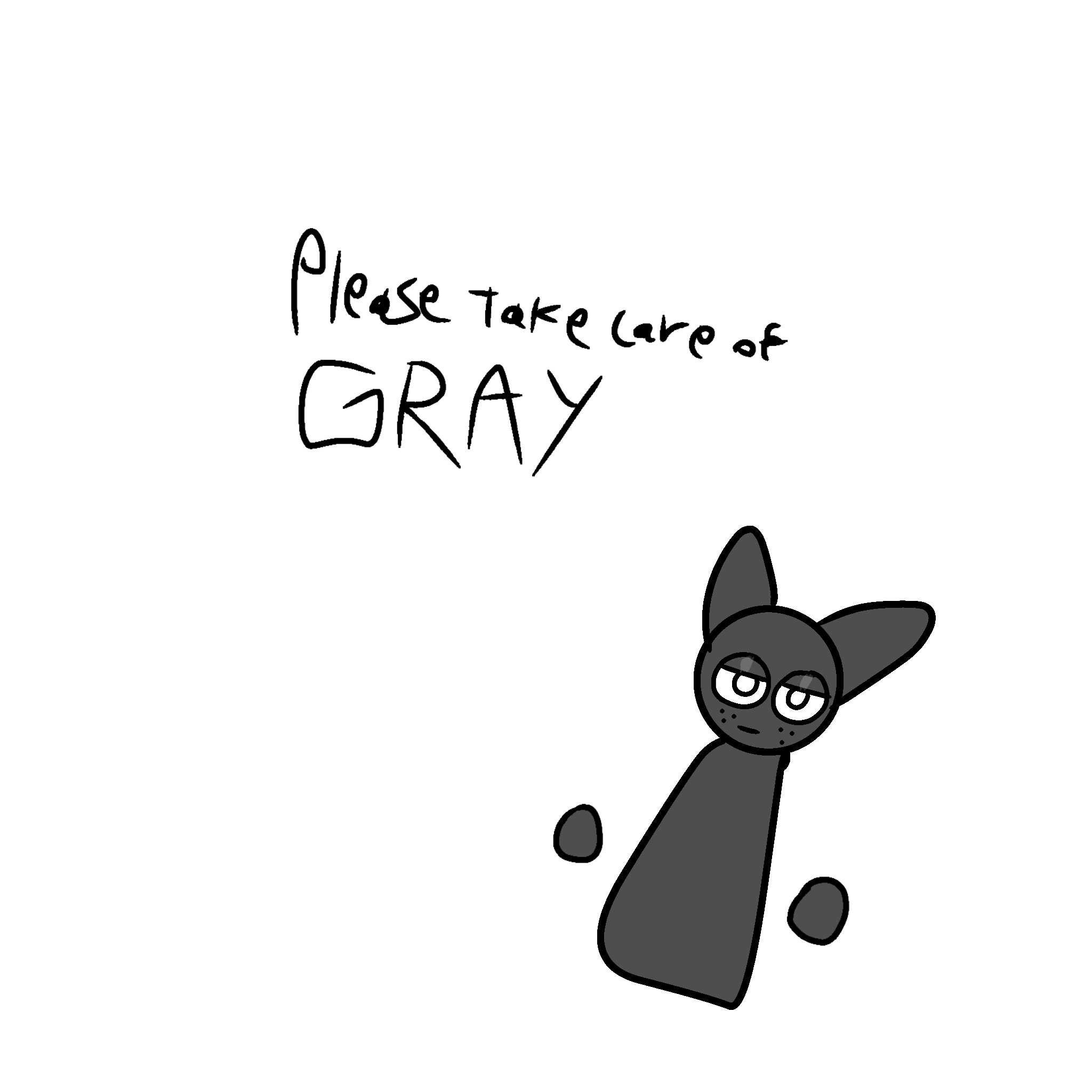 Please take care of gray. | Fandom