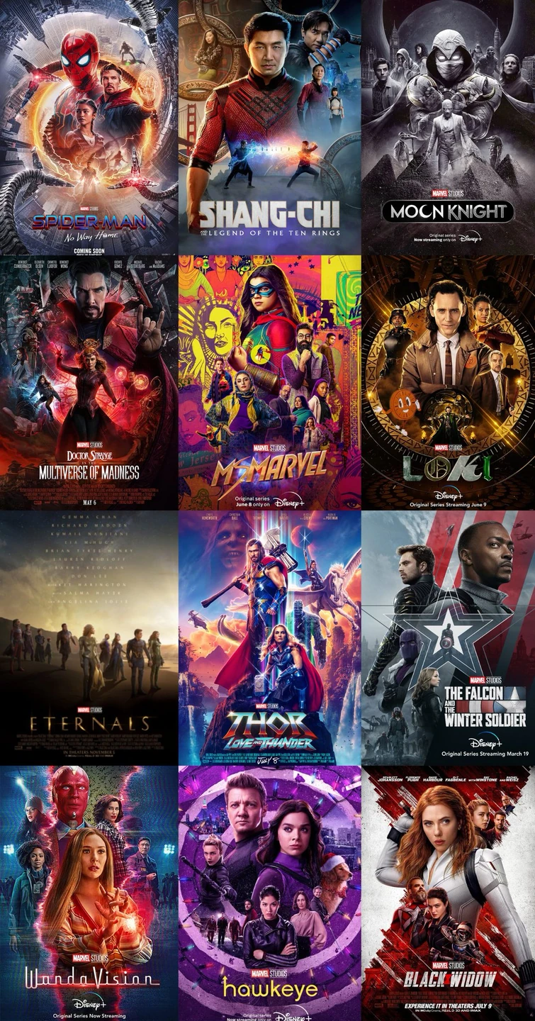 Marvel phase 4 but you can pick one from each row! | Fandom