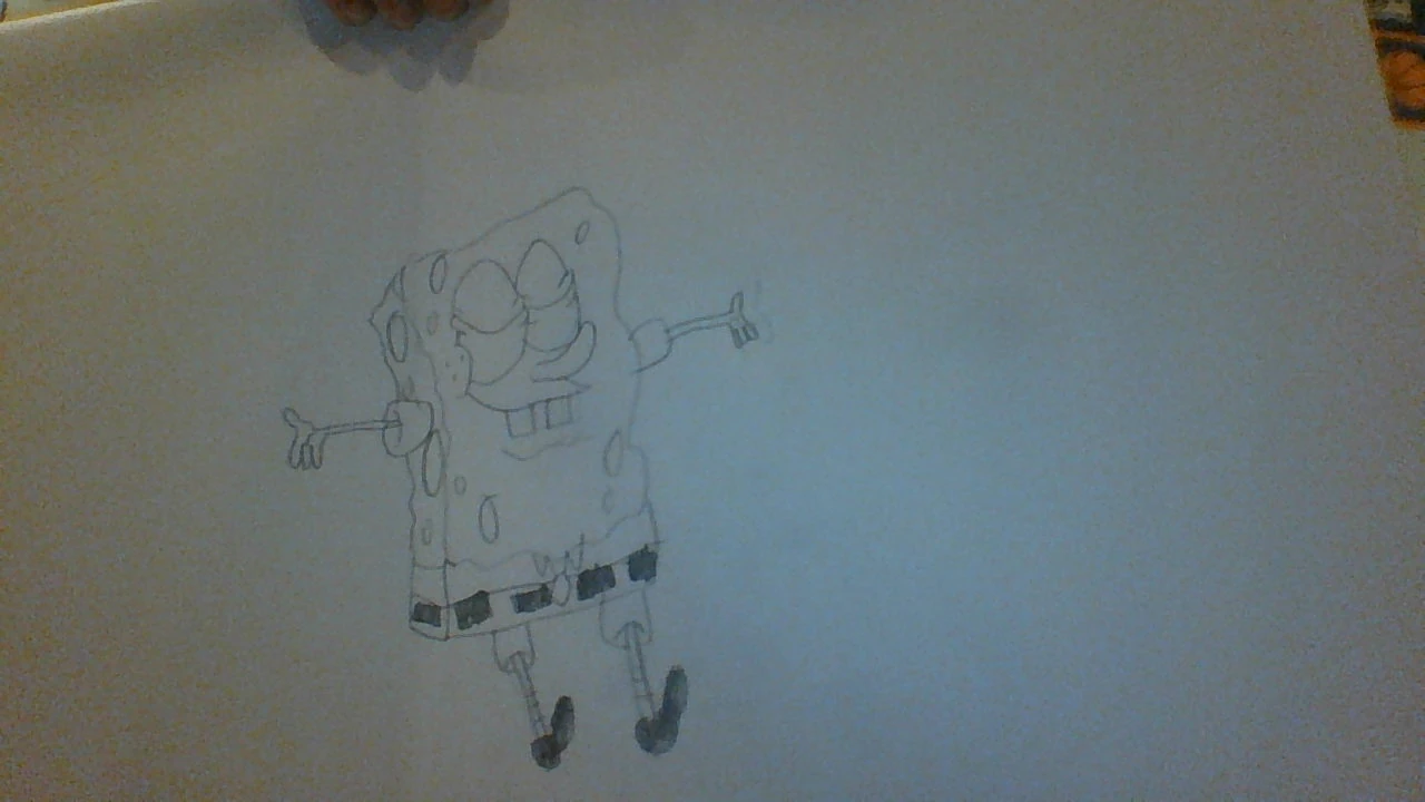 i drew spongebob t-pose | Fandom