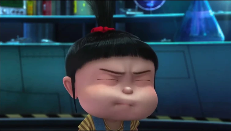 Baby Pauline has become the new Agnes in this picture: | Fandom