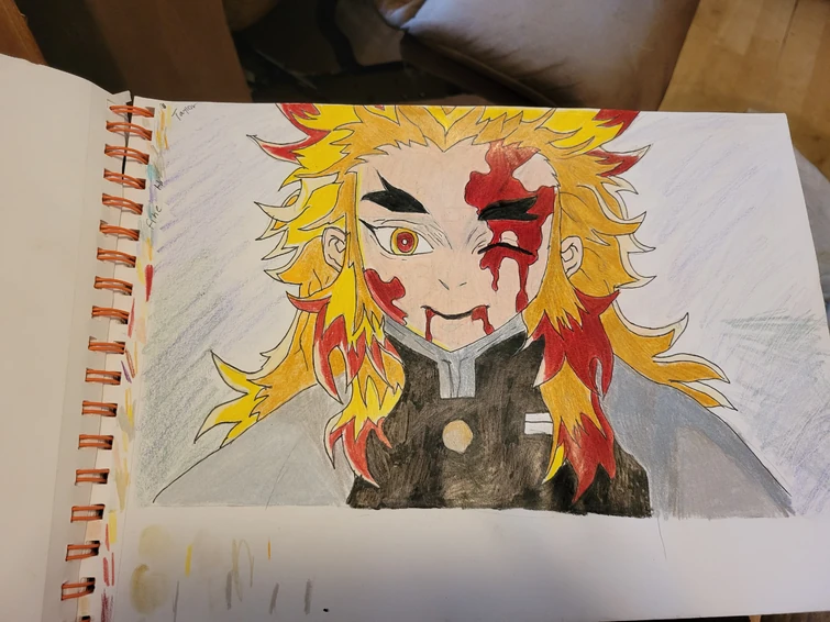 Reng- I mean "Tanjiro" Drawing please look at bbys 💗 | Fandom