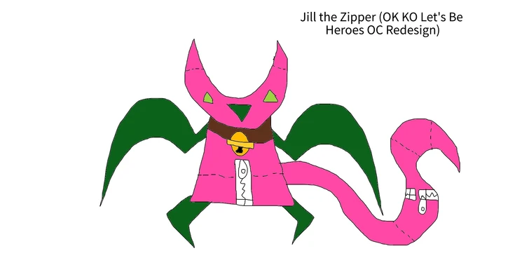 Jill the Zipper (OK KO Let's Be Heroes OC Redesign) | Fandom