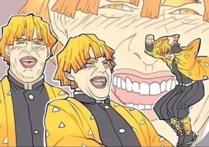 my zenitsu obsession be like | Fandom