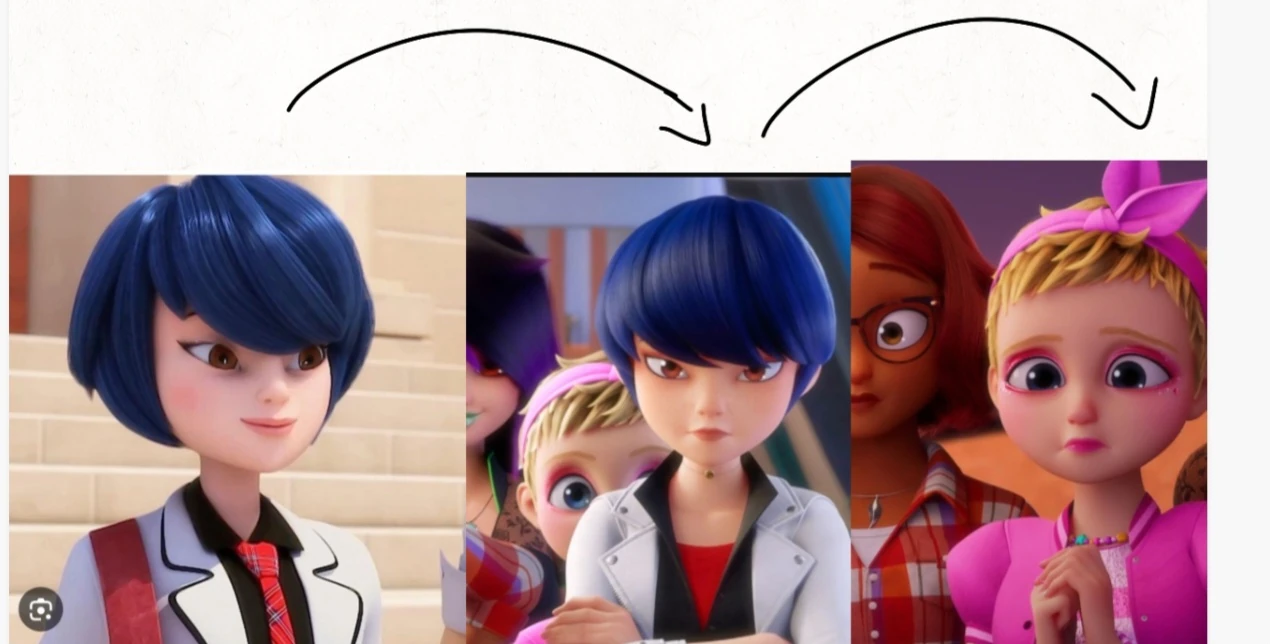 Who else thinks kagami should have kept her old hairstyle and rose ...