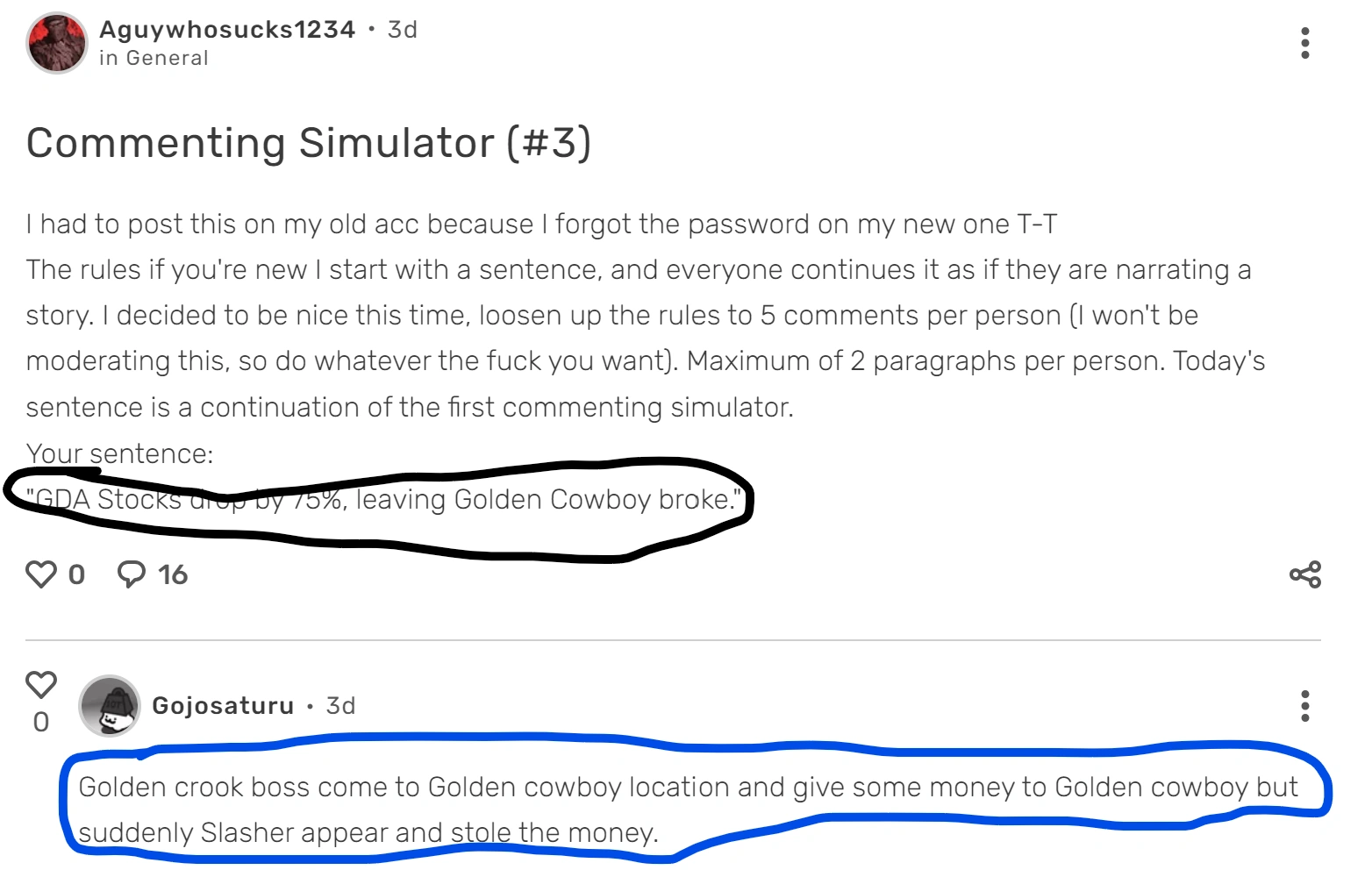 Commenting Simulator (#4) | Fandom