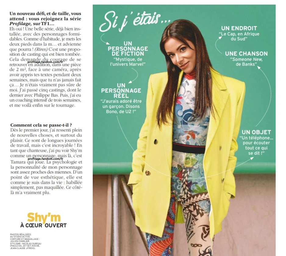 Shy'm à cœur ouvert | Extrait Interview Télé 7 Jours | Fandom