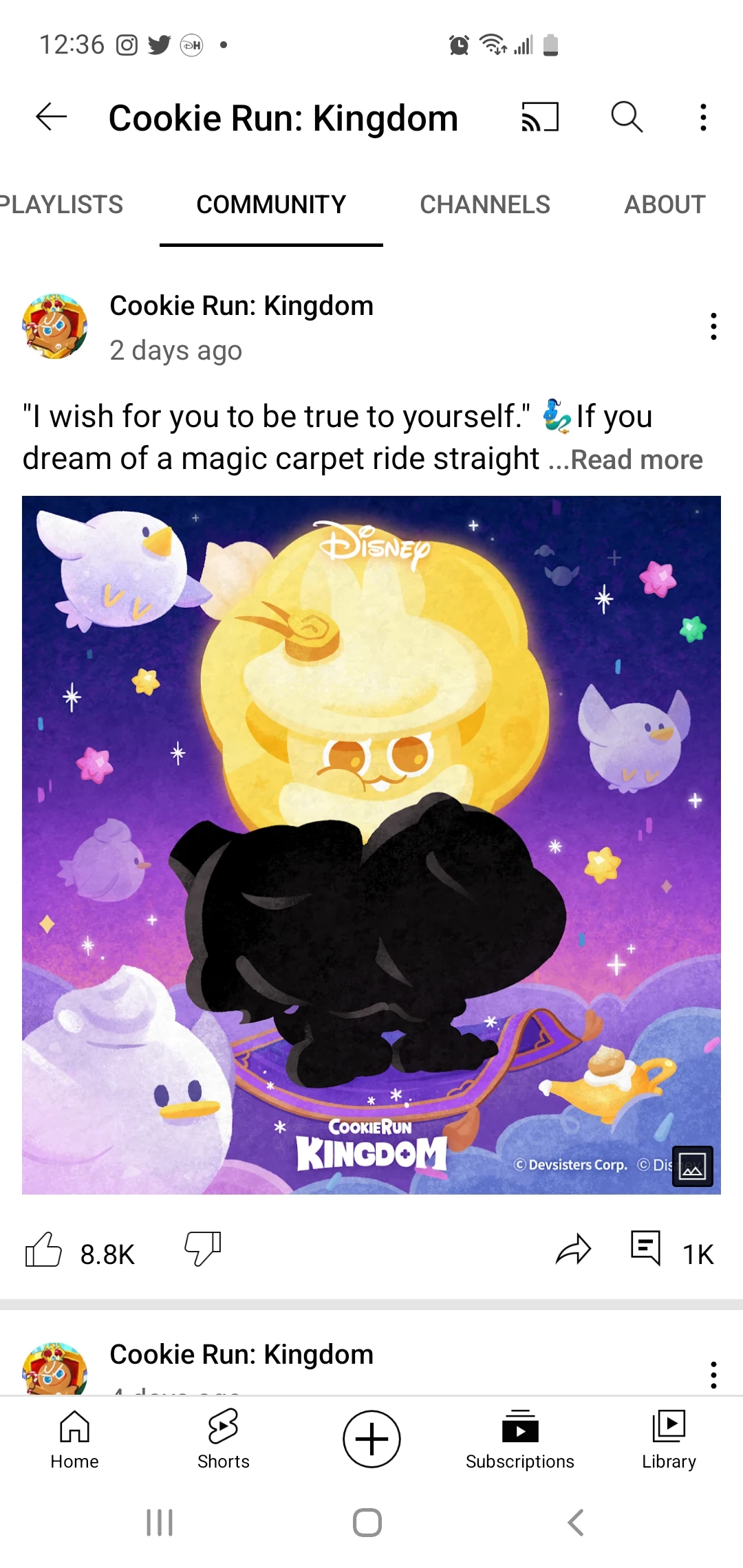 Cookie run kingdom add Disney | Fandom