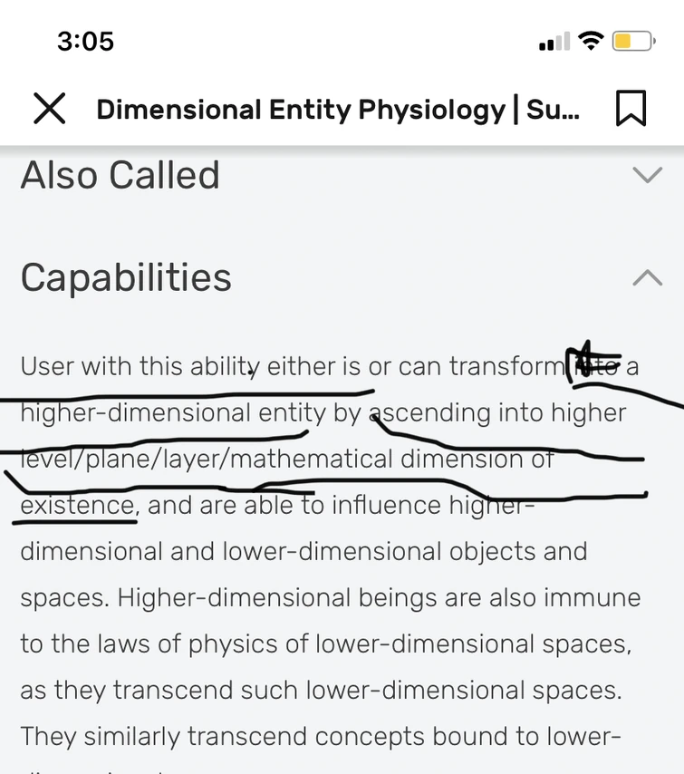 What is the difference between Planar Entity and an Extra Dimensional ...