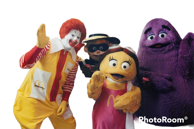 So I've decided to create new designs for the McDonalds characters for ...