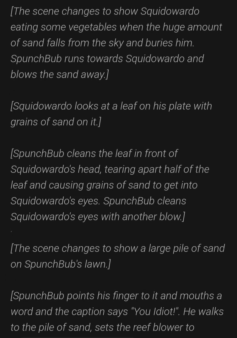 SpunchBub Reef Blower Script | Fandom
